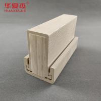 China Wholesale New Product Wpc Mullpost LVL Reinforce Wpc Door Frame Pvc Door Jamb  Building Decoration for sale