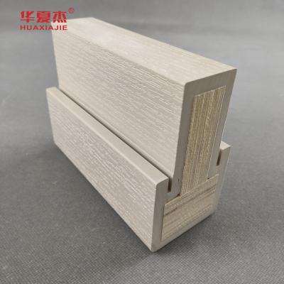 China Wooden Gains Wpc Mullpost LVL Reinforce Wpc Door Frame Home Decoration for sale