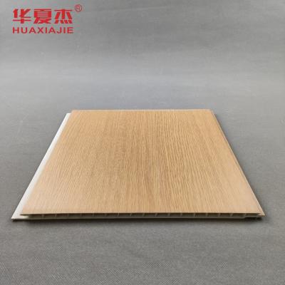 China Economic Decoration UPVC Wall Panels With Sandalwood Color For Desk for sale