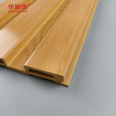 China Hot Sale Printing Wpc Wall Panel Fluted Wall Pvc Panels Home Decoration Waterproof for sale
