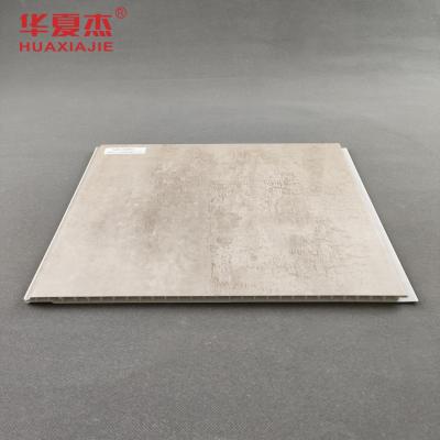 China Stone Pattern  PVC Wall Panel 300x10mm PVC Ceiling Panel Bathroom Decoration for sale