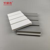 China White PVC Slatwall Panels 4ft 8ft 300mm x 17mm for Garage Storage and Organization for sale
