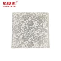 China Floral Design Frosted Texture Country Style PVC Wall Panel for Modern Wall Decoration for sale