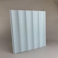 China Waterproof WPC Fluted Wall Panel with Customizable Length for Indoor Wall Decoration for sale