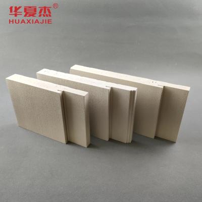 China durable wpc door jamb wood grain wpc door frame modern design for door decoratrion for sale