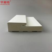 China Wholesale 115mm width PVC door jamb with white surface and waterproof WPC door frame for sale