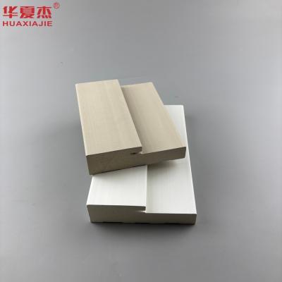 China Wholesale Wpc 4-9/16'' Door Jamb PVC Door Frame  Moulding For Building Decoration for sale