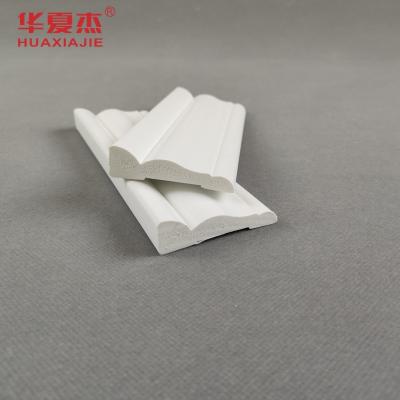 China Waterproof and Durable PVC Trim Moulding with Customizable Length for Indoor Applications for sale