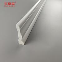 China Customized Length PVC Trim Moulding with Square Profile and Smooth Surface for Indoor Building Finishes for sale