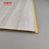 China Laminated Waterproof WPC Wall Panel Eco-friendly PVC Wrapped for Indoor Wall Cladding for sale