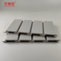 China Antiseptic slatwall panel made from durable PVC material perfect for hygienic retail and industrial display applications for sale