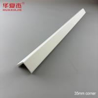 China White Pvc Corner 35mm Pvc Moulding Waterproof and Durable for Indoor Decoration for sale