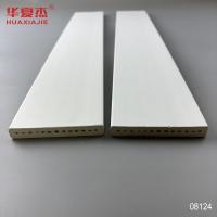 China New Product Explosion PVC Trim Profile 15/32 X 3-1/2 Plank 89x12mm Moulding White Design Durable Eco-Friendly for sale