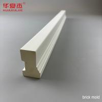 China New Product Pvc brick mold PVC white brickmold PVC moulding foam indoor for sale