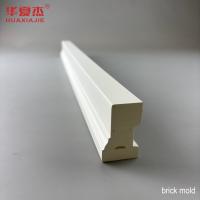 China New Product Pvc brick mold PVC white brickmold PVC moulding foam indoor for sale