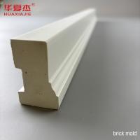 China New Product Pvc brick mold PVC white brickmold PVC moulding foam indoor for sale