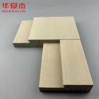 China 115mm Thickness WPC Door Frame With Wood Textured Surface For Home Door Decoration for sale