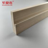 China 115mm Thickness WPC Door Frame With Wood Textured Surface For Home Door Decoration for sale