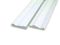 China White PVC Trim Moulding Smooth Surface Indoor Ideal for Covering Gaps and Creating Seamless Transitions Between Surfaces for sale