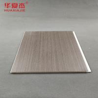 China Waterproof PVC Wall Panels wood grains laminated wall panels pvc indoor wall design for sale
