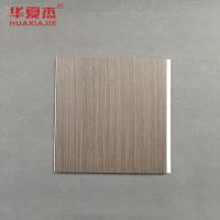 China Waterproof PVC Wall Panels wood grains laminated wall panels pvc indoor wall design for sale