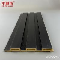 China Fluted Design Waterproof WPC Wall Panel with Customized Length for Modern Decoration for sale