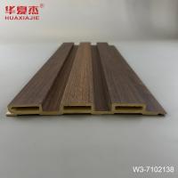 China Moisture-Proof WPC Fluted Wall Panel with Customizable Length and Elegant Fluted Design for Modern Wall Decoration for sale