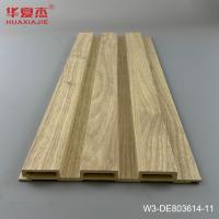 China Waterproof WPC Fluted Wall Panel with Flat Surface for Easy Installation and Interior Decoration for sale