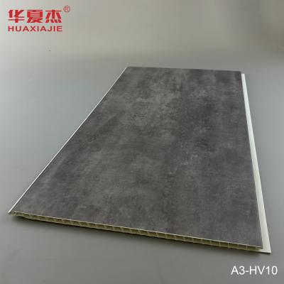 China Modern Waterproof Fireproof Wood Grain Laminated PVC Wall Panel for Indoor and Hotel Decoration for sale