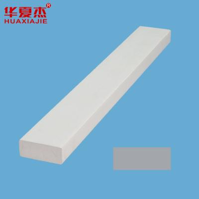 China Smooth Surface PVC Trim Moulding Durable Easy To Clean Ideal for Interior Exterior Decoration and Construction Projects for sale