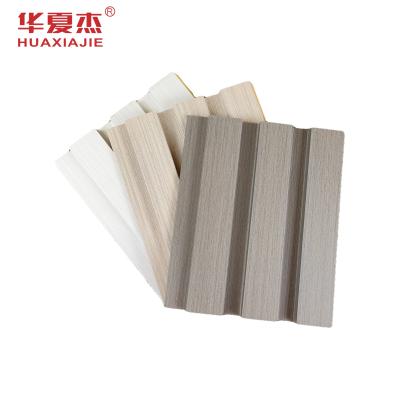 China Modern Wood Plastic Composite Wall Panel Recyclable And Environmentally Friendly Eco Friendly Durable Wall Surface Material for sale