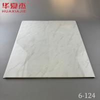 China Modern Waterproof Marble Design PVC Wall Panel for Indoor and Hotel Decoration with Custom Length for sale