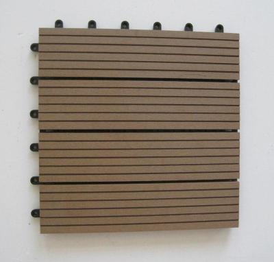 China Outdoor Waterproof WPC Composite Decking Floorings Recycled for Park / Garden for sale