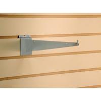 China Wood Grain PVC Storage Slotted Wall Panels For Garage , Water-Resistant for sale