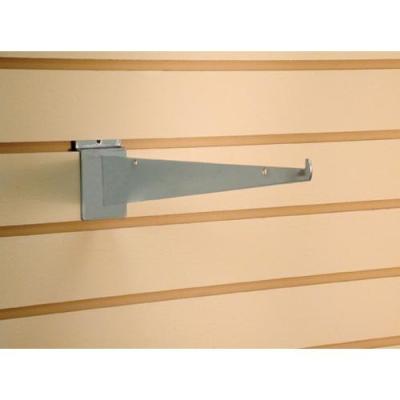 China Wood Grain PVC Storage Slotted Wall Panels For Garage , Water-Resistant for sale