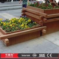 China WPC Wood Plastic Composite Decking Decorative Flower Box For Outdoor for sale