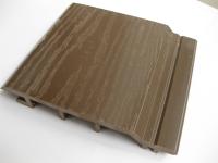 China Waterproof WPC Wall Cladding / 1m - 6m Length Wood Wall Panels for sale