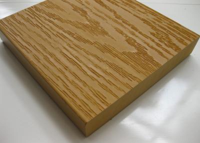 China Solid Wood Plastic Composite WPC Decking / Flooring Boards Anti - slip for sale