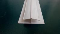 China Decoration PVC Extrusion Profiles Home Ceiling Connective Jointer for sale