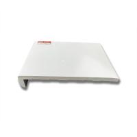China White Color Smooth Solid Pvc Window Sill Plastic Upvc 200mm Width for sale
