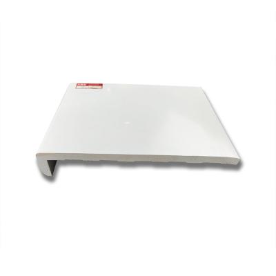 China White Color Smooth Solid Pvc Window Sill Plastic Upvc 200mm Width for sale