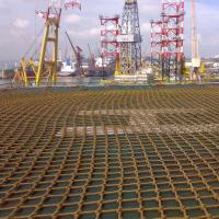 China 15mx15m Sisal Helicopter Non-slip Net for Safe Landing and Injury Prevention Solution for sale