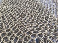 China 15mx15m Sisal Helicopter Non-slip Net for Safe Landing and Injury Prevention Solution for sale