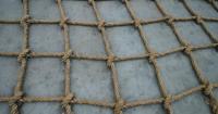 China CCS Certified Sisal Material Helicopter Deck Net for Marine Deck Protection for sale