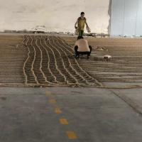 China CCS Certified Sisal Material Helicopter Deck Net for Marine Deck Protection for sale
