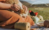 China Macrame Cord 5mm Cotton 3 Strands Rope Twine for Various Applications Length 0-10000m for sale