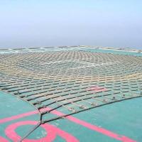 China 15m*15m Non-slip Manila Helideck Landing Net for Airport Processing Service Cutting for sale