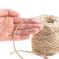 China YLY Rope's Durable Indoor Sisal Rope for Cats 4mm-60mm 3/4 Strands Specifications for sale