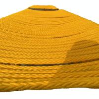 China 12 Strand 6-80mm Orange UHMWPE Rope Braid The Ideal Solution for Heavy-Duty Applications for sale