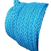 China 12 Strand 6-80mm Orange UHMWPE Rope Braid The Ideal Solution for Heavy-Duty Applications for sale